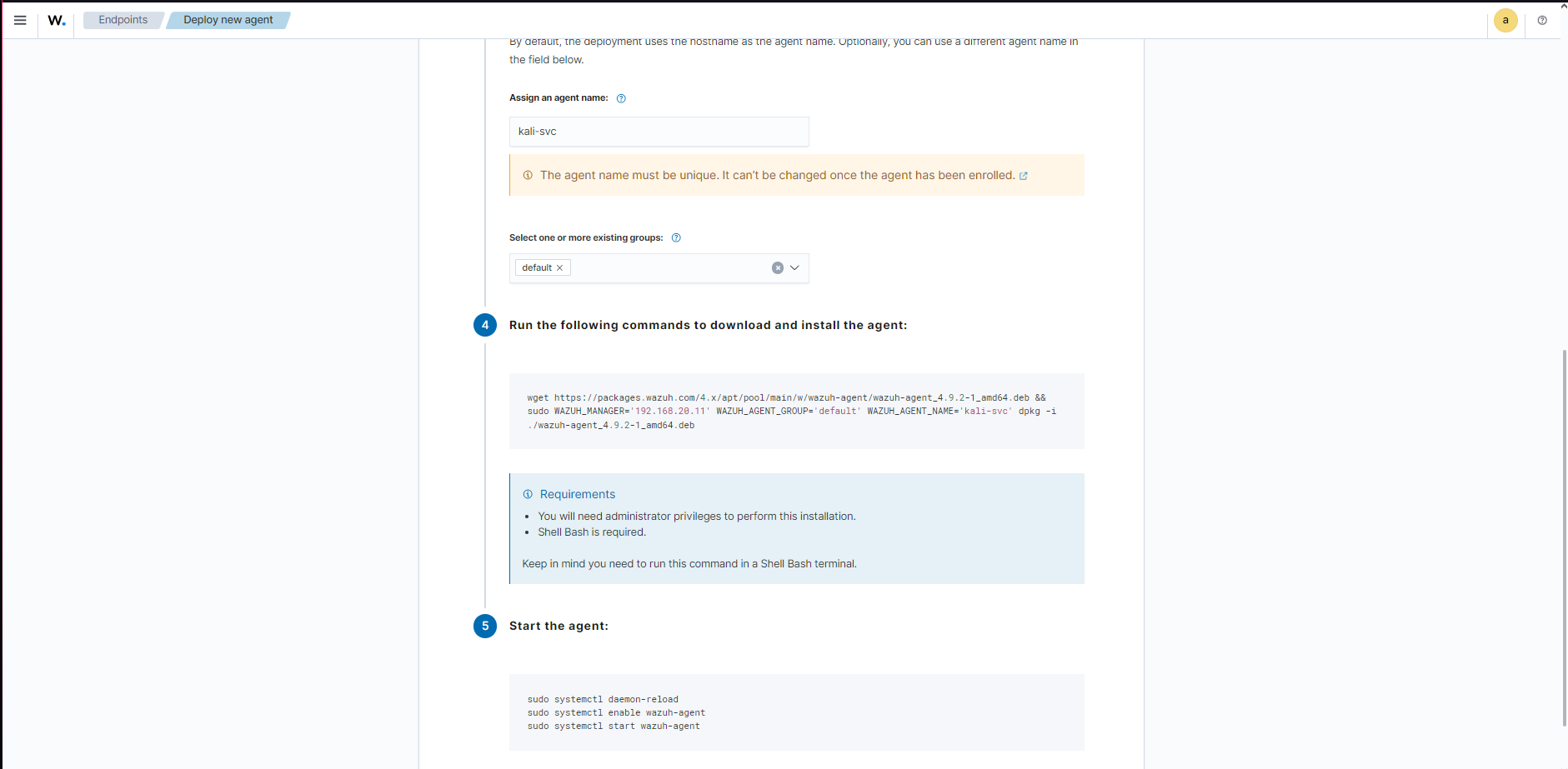 Deploying Wazuh, Wazuh Agents and Nessus | Jad EL-Hakim
